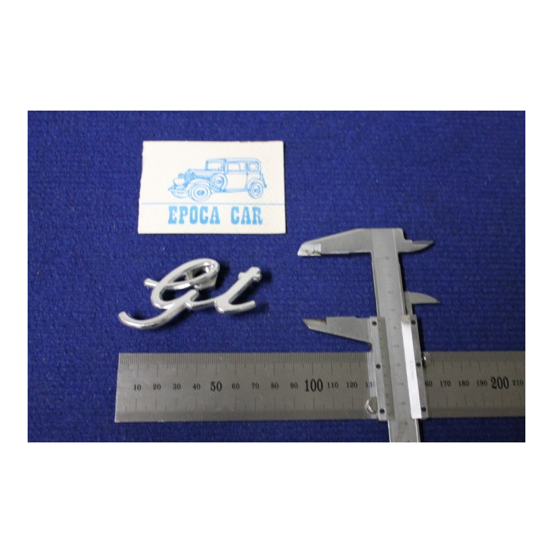 EMBLEM GT METAL CHROME