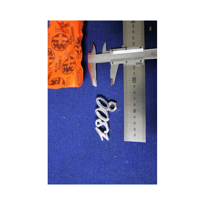 EMBLEM "1300" METAL CHROME